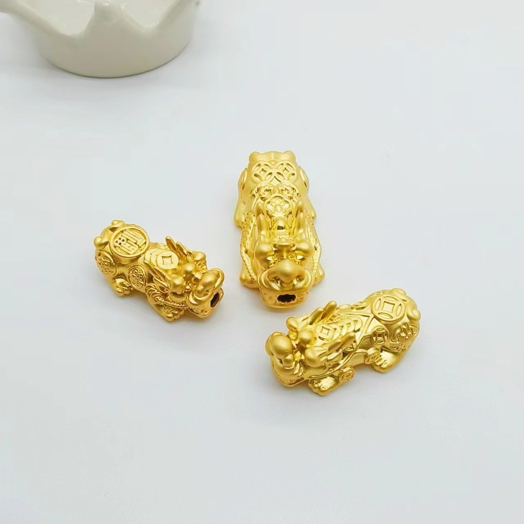 Strong Color Preservation Electroplating Ancient Method Sand Gold 3D ...