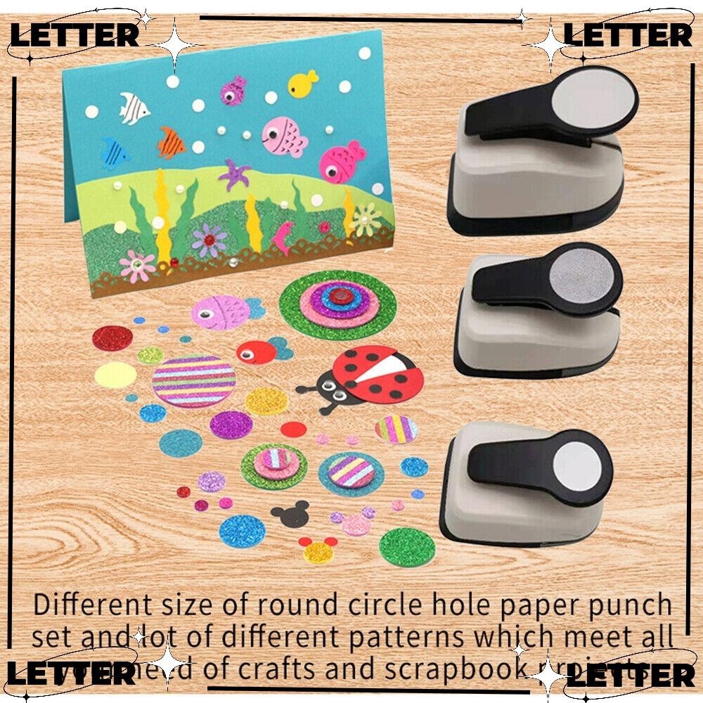 LET Hole Puncher, Multiple Sizes ABS+alloy Circular Embosser, Labor ...