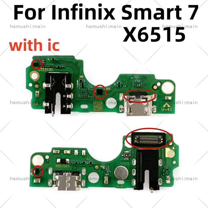 For Infinix Smart 7 X6515 New Charger USB Charging Port Board Dock Plug Socket Jack Connector ...