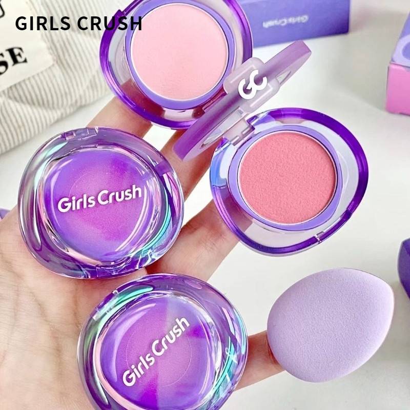 GIRLS CRUSH Blush Two-Color Palette Expansion Color Cute Blush Cream ...