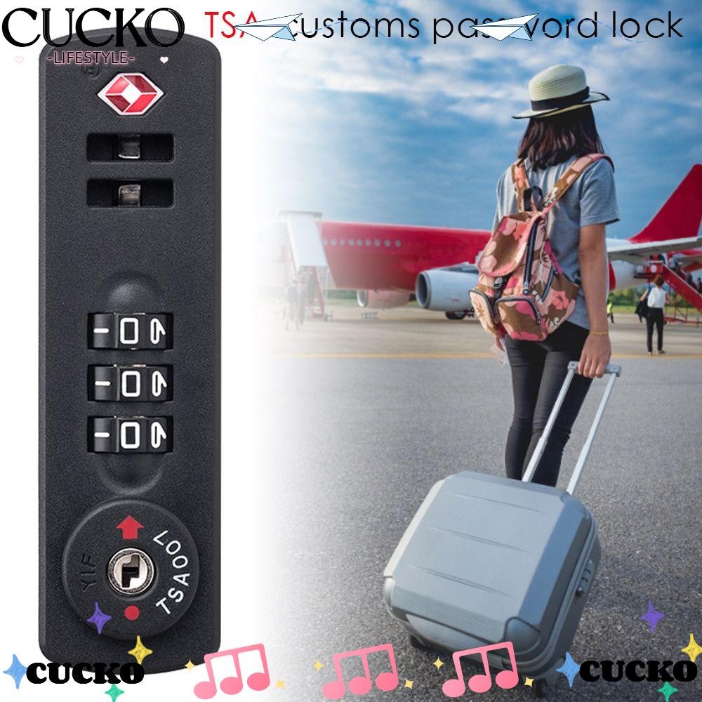CUCKO TSA Customs Lock Portable Anti-theft Weatherproof Protection ...