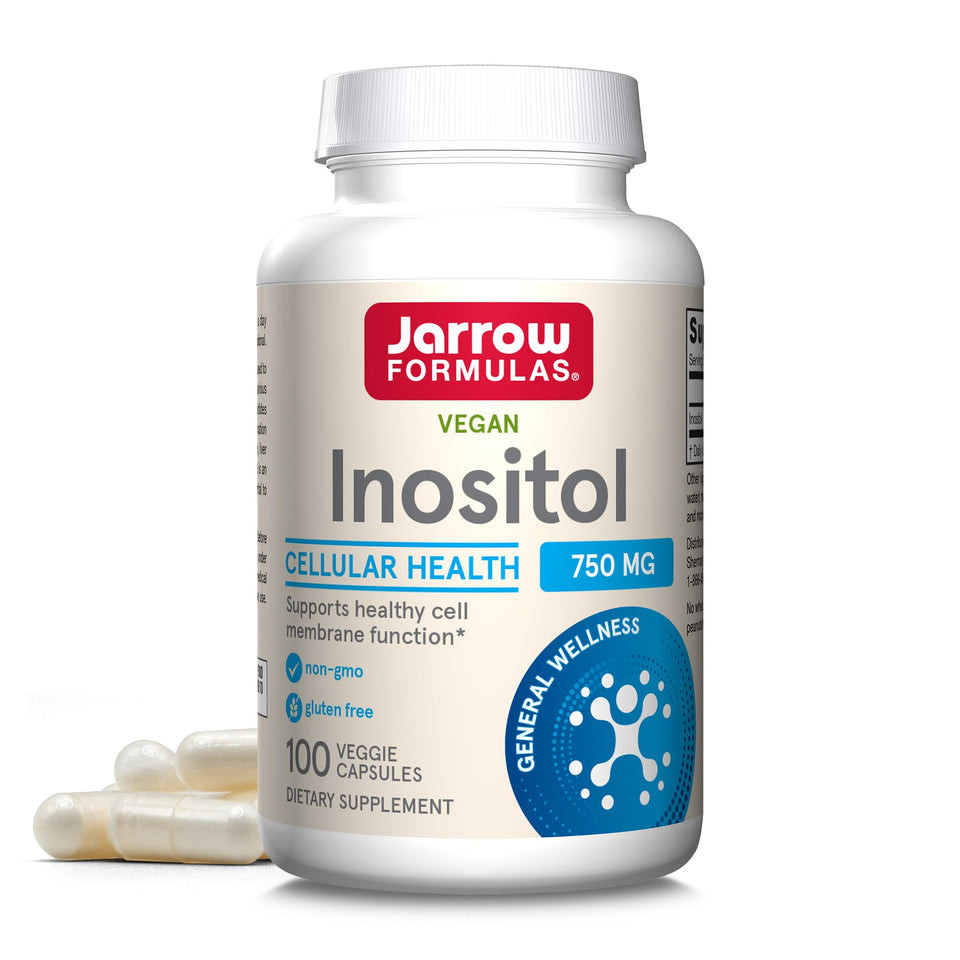 Jarrow Formulas Inositol 750 mg, 100 Veggie Capsules - Liver and ...