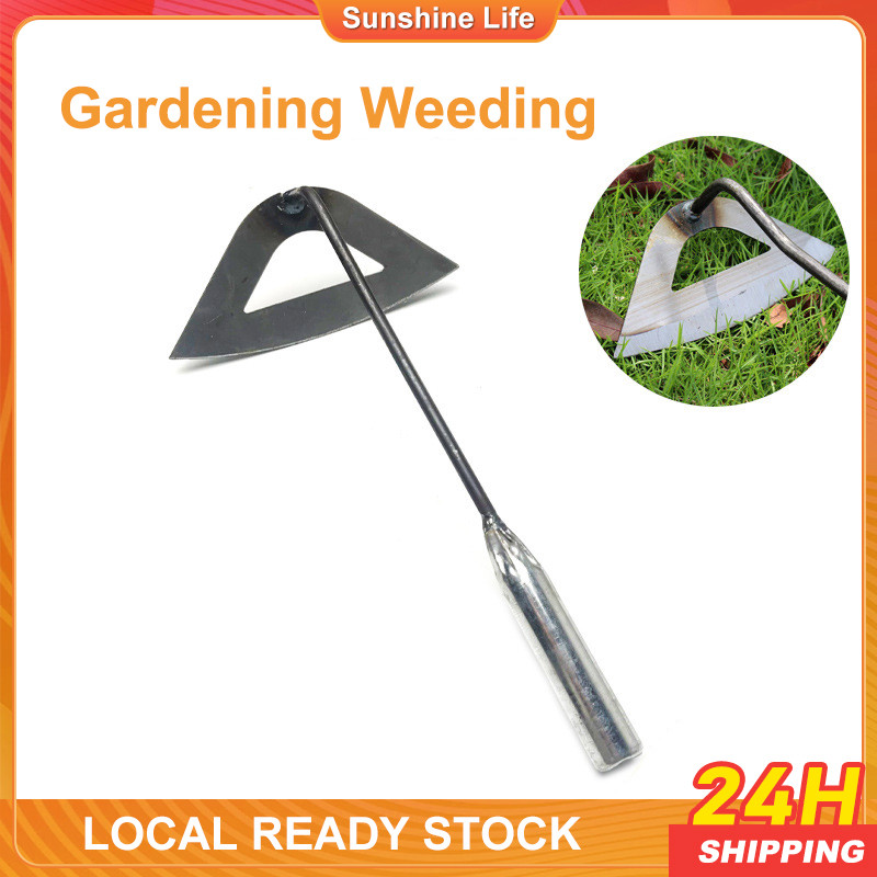 Garden Gardening Tools Steel HoeVegetable Gardening Weeding Hoe Shovel ...