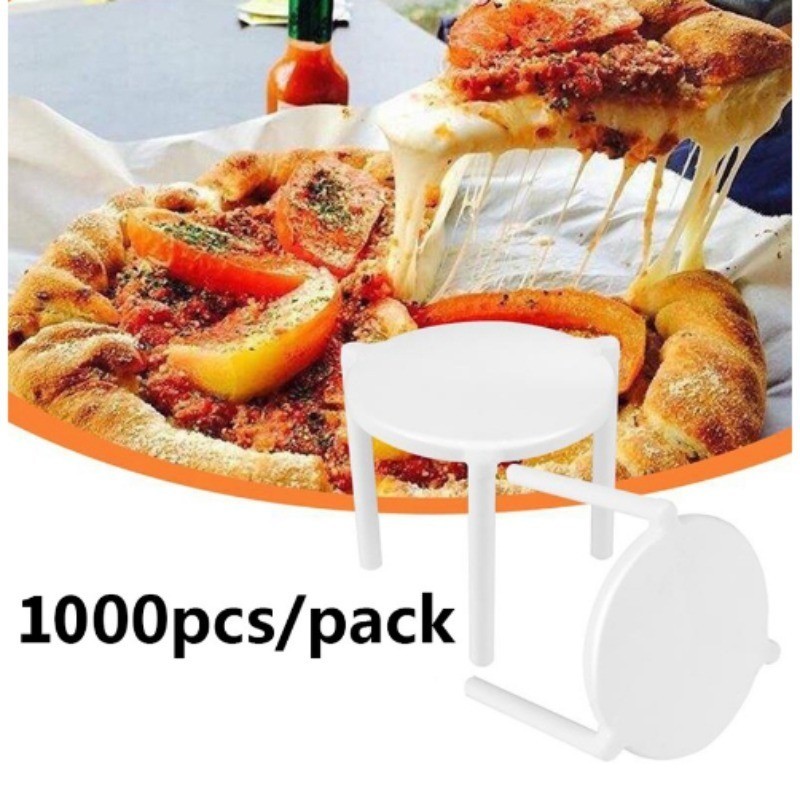 1000pcs/Pizza Tripod Stand/Pizza Protector White | Shopee Philippines