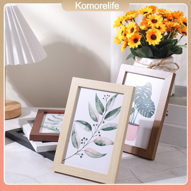 Natural Wood Decorative Frame Photo Frame Wall Art Paintings Picture ...