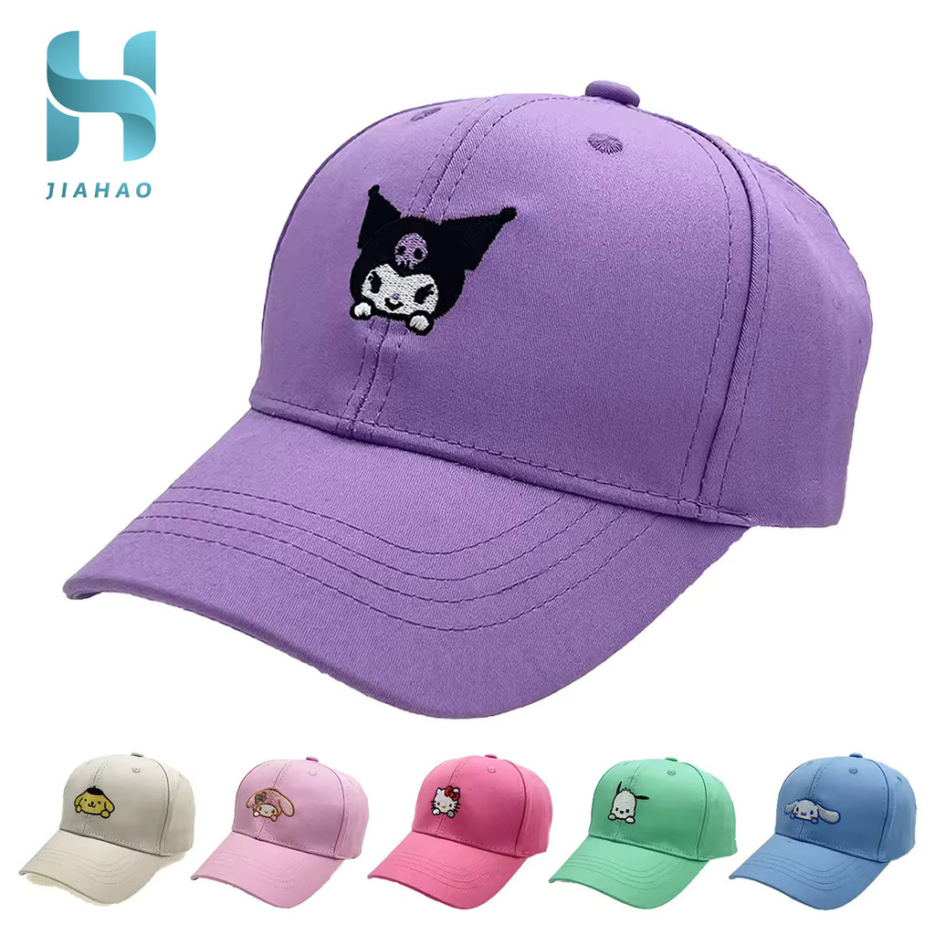 Cartoon Baseball Hats Kuromi My Melody Kids Girls Fashion Accessories ...