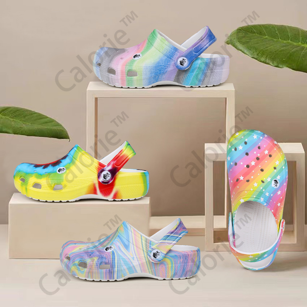 Calorie Unisex Clogs Mixtz Color Soft Comfortable Out/indoor Beach ...