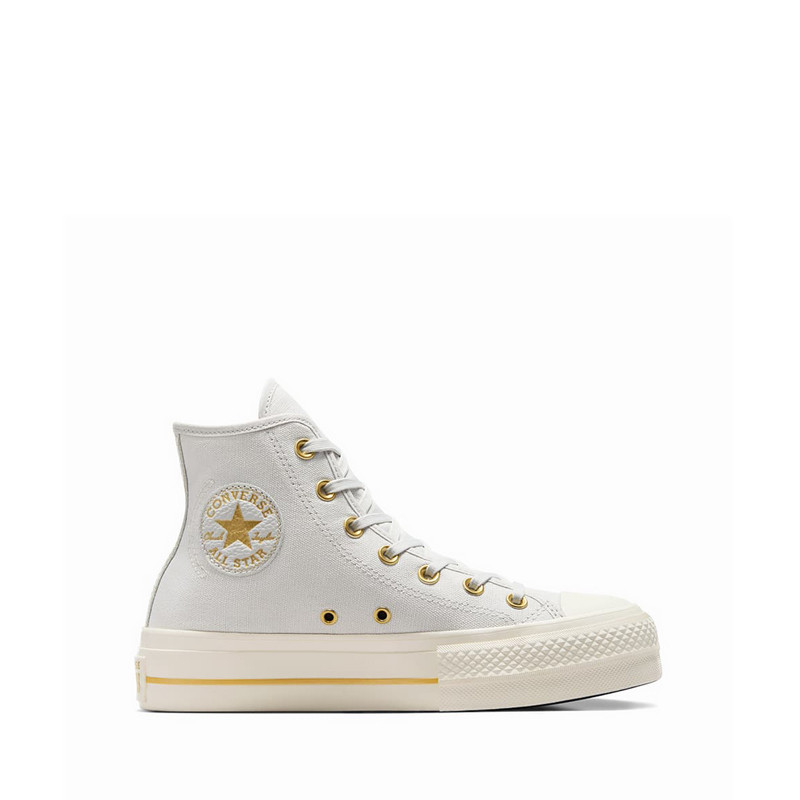 Converse CTAS Lift Women's Sneakers - Barely Grey/Egret/Gold | Shopee ...