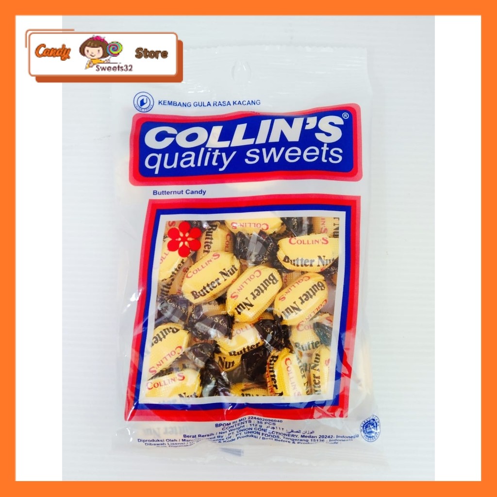 [ 112g / 35's ] Collin's Butternut Candy | Shopee Philippines