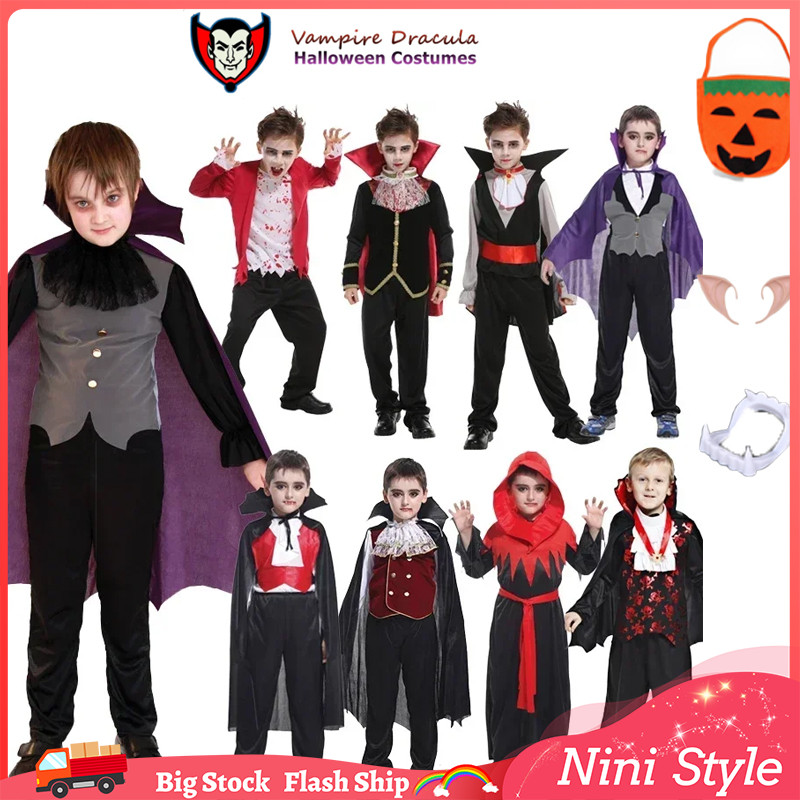Carnival Party Halloween Kids Children Count Dracula Gothic Vampire ...