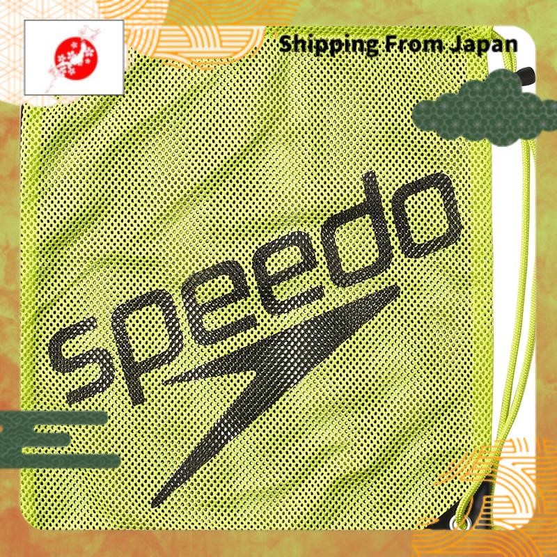(From Japan)Speedo Bag Mesh Bag M Swimming Unisex SD96B07 Clear Green ...