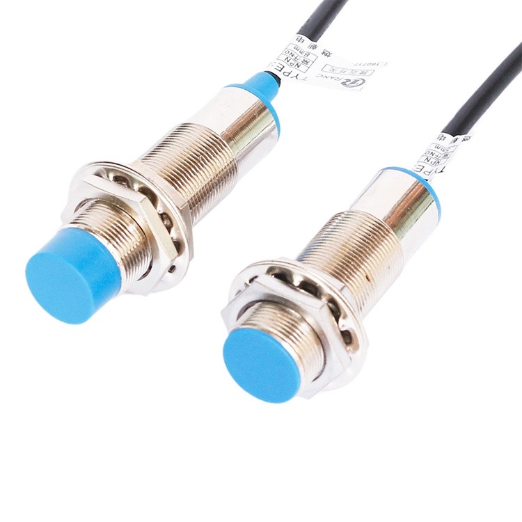 M18 proximity switch inductive LJ18A3-8-Z/BX three-wire NPN PNP normally open 12V24V two-wire ...