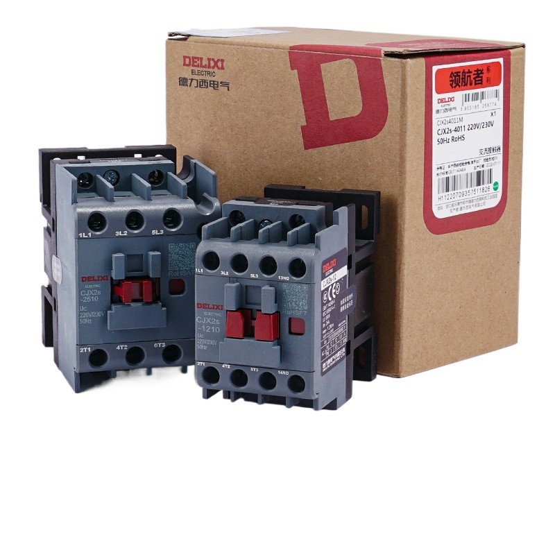 Delixi contactor 9A18A25A32A40A80 CJX2s1210 elevator operation AC AC220V110V | Shopee Philippines