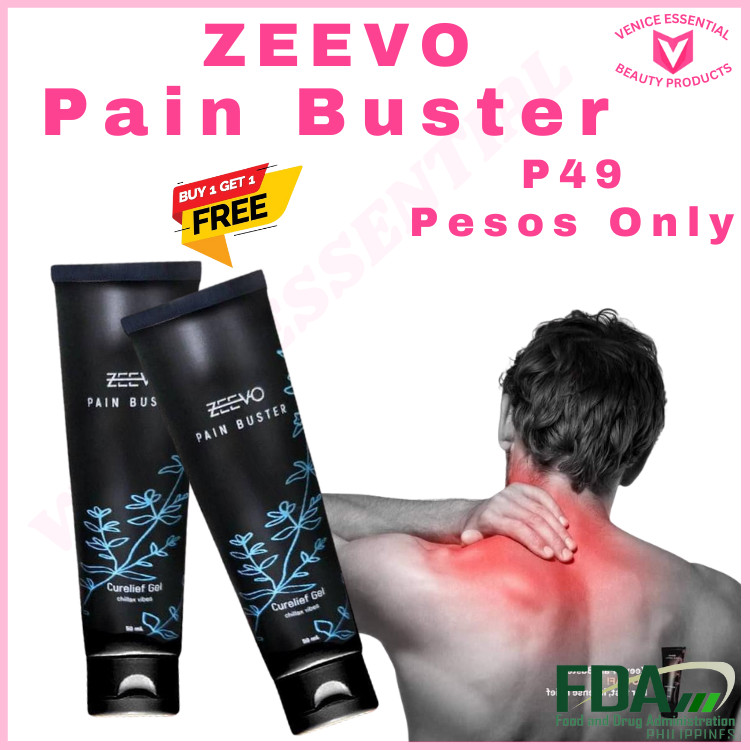 Zeevo Pain Buster Buy 1 Take 1 Chillax Vibes Curelief Gel Menthol ...