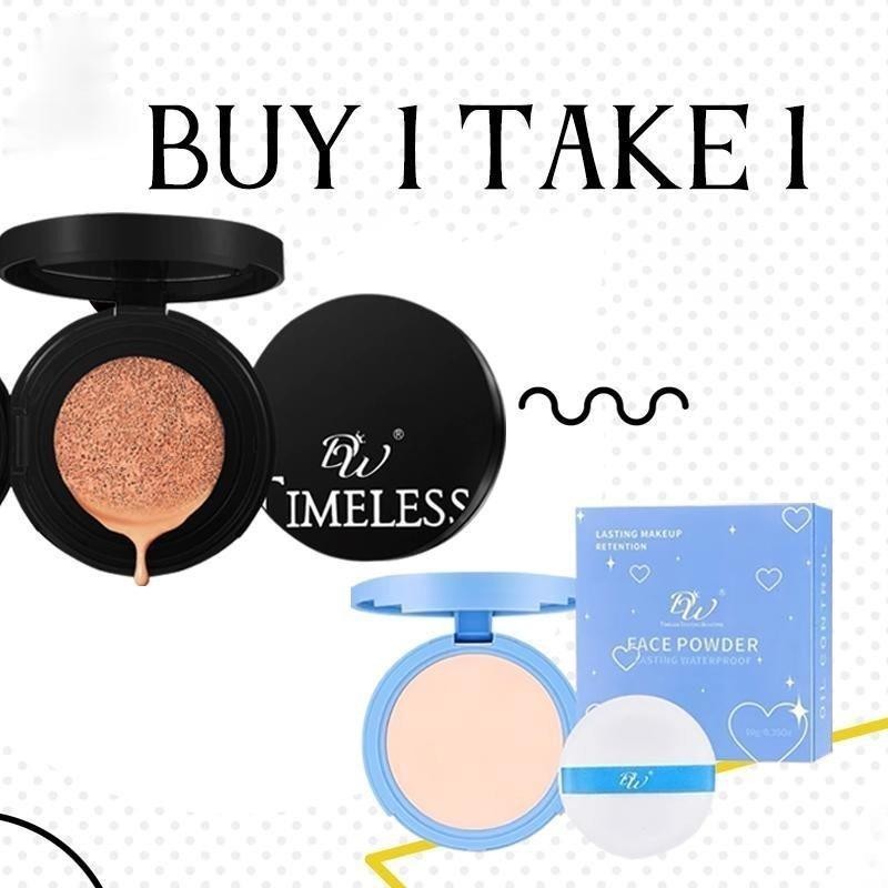 Miss coco BUY1 TAKE1 DW Oil Control Waterproof face Powder & DW BB ...