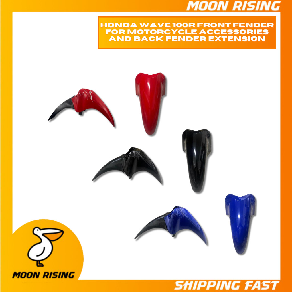 HONDA WAVE 100R FRONT FENDER for motorcycle accessories AND BACK FENDER ...