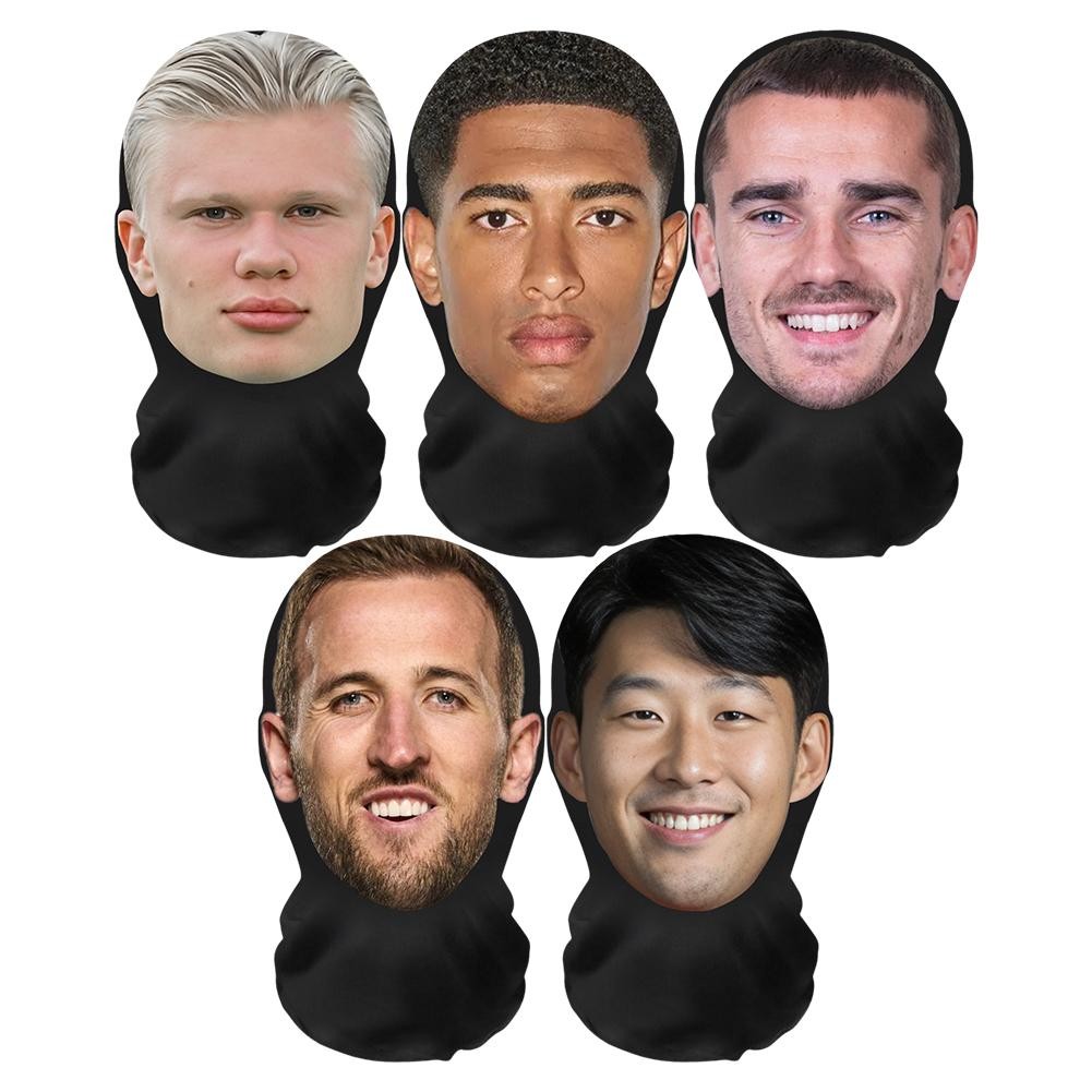 3D Printed Mask Harland Bellingham Griezman Harry Kane Son Heung Min ...