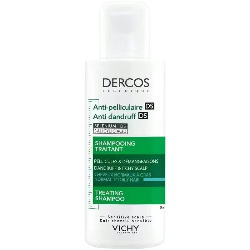 Vichy Dercos Anti Dandruff Shampoo for Dry hair/ Sensitive/ Normal to ...