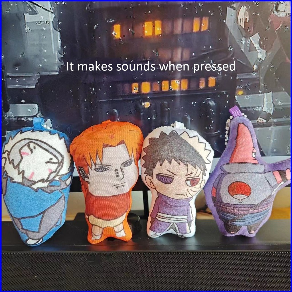 ZX NARUTO plush toy produces sounds when pressed Sasuke Chaoge Uchiha ...