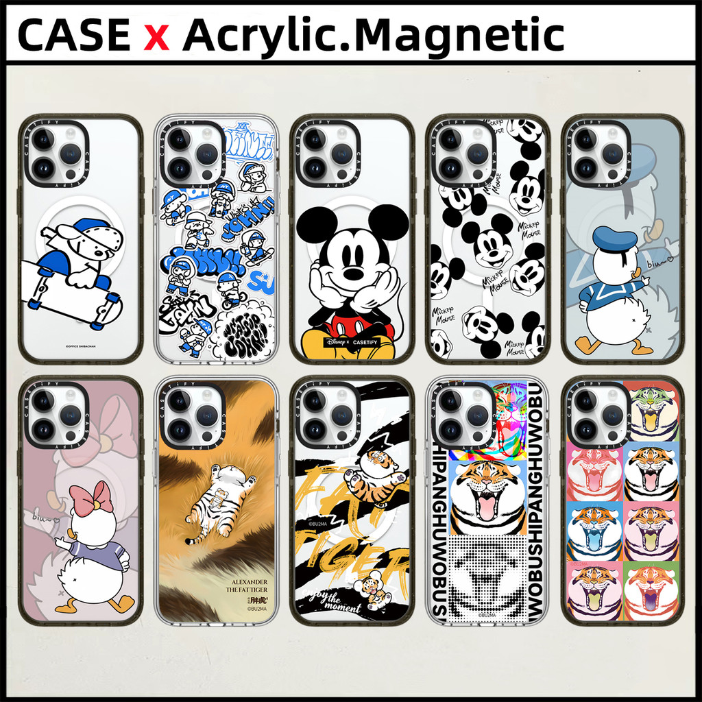 CASETIFY【JOBI JOHN OFFICE SHIBACHAN】Acrylic Magnetic Casing For iPhone ...