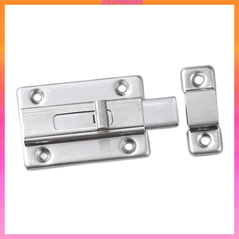 [Kloware2] Slide Bolt Latch Slide Latch Lock Easy to Install Surface ...
