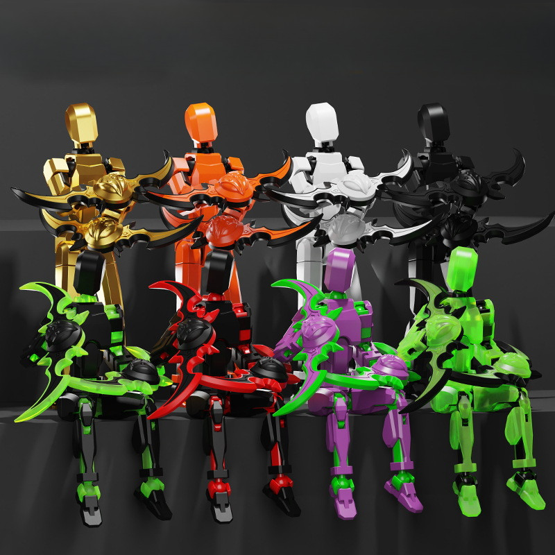 Dummy 13 Action Figure Six wings Angel Vs Devil Movable Joints Lucky 13 ...