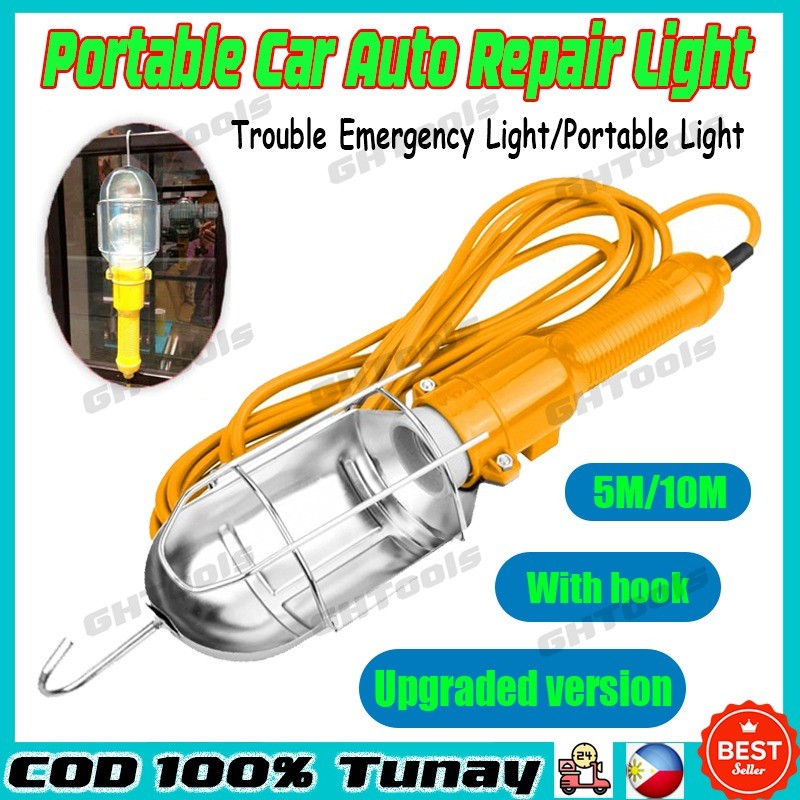 Upgraded Model 10M Car Repair Light Car Repair Inspection Work Lamp ...
