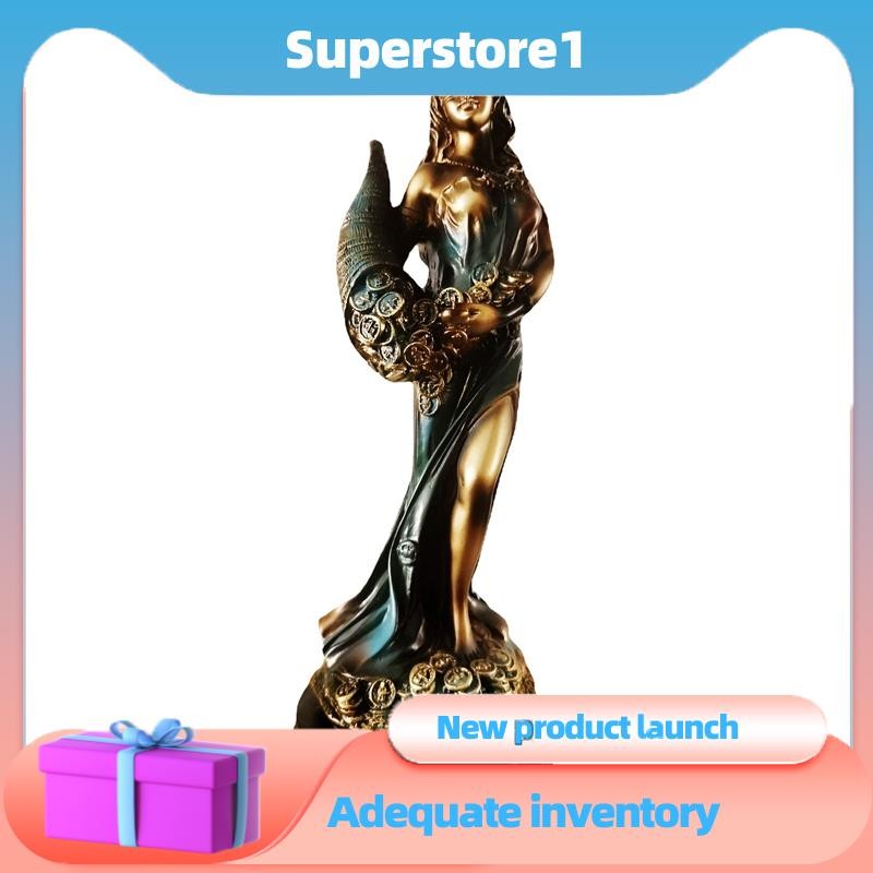 Blindfolded Fortuna Statue Ancient Greek Roman Goddess of Fortune ...