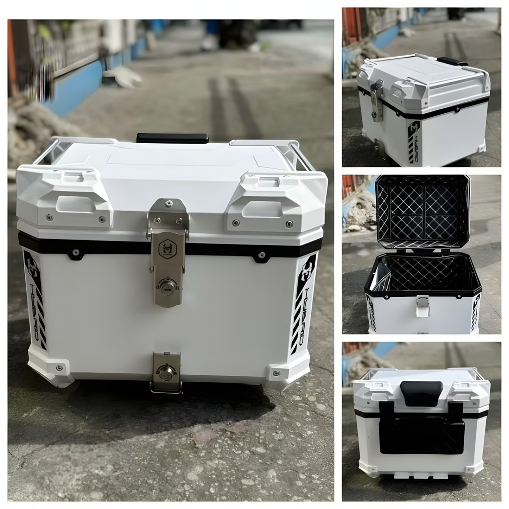 Hybrid Top Box Dual Lock ABS Plastic Topbox Default Origin | Shopee ...