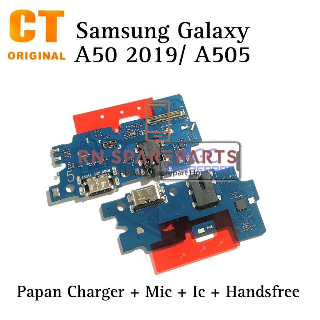 Original There is IC - PCB Board Charger Connector + MIC Handsfee ...