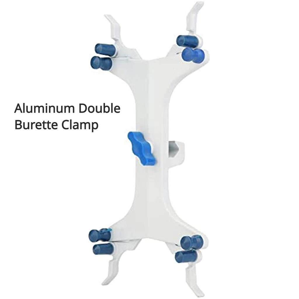 Aluminum Double Burette Clamp Aluminum Burette Clip Adjustable Quick ...