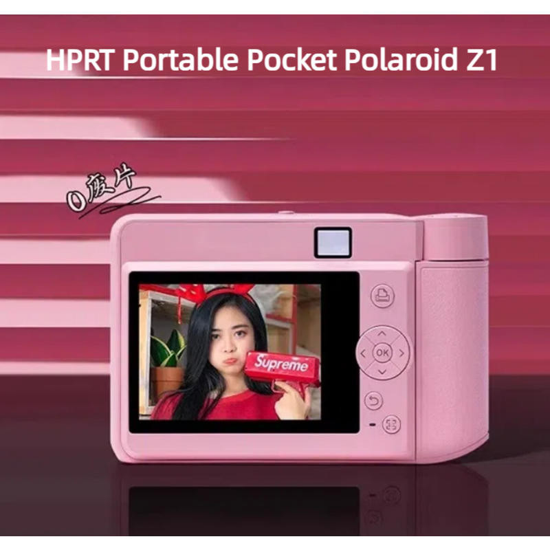 Hprt Hanyin Portable Polaroid Z1 Portable Photo Printer Camera Instant ...