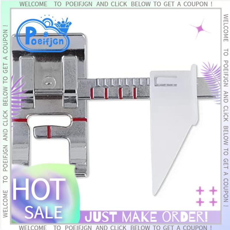 Sew Easy Foot, Sew Straight Lines, Includes Ruler with Adjustable Guide ...