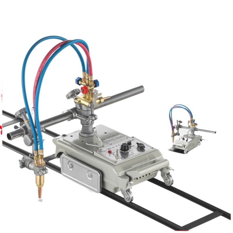 CODSemi-automatic flame cutting machine linear car plasma cutting round ...