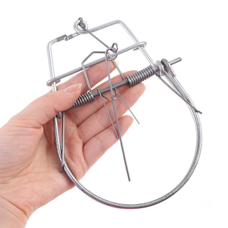 Large Mousetrap Metal Spring Mousetrap Reusable Mice Rats Trap | Shopee ...