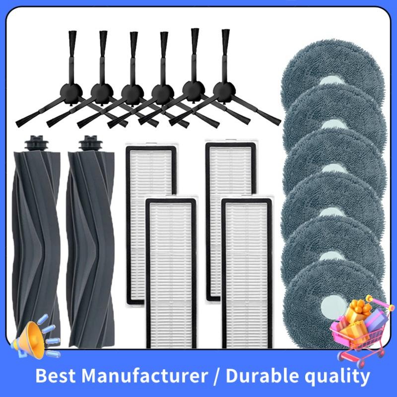 Roller Side Brush HEPA Filter Mop Cloth Rags Plastic As Shown for ...