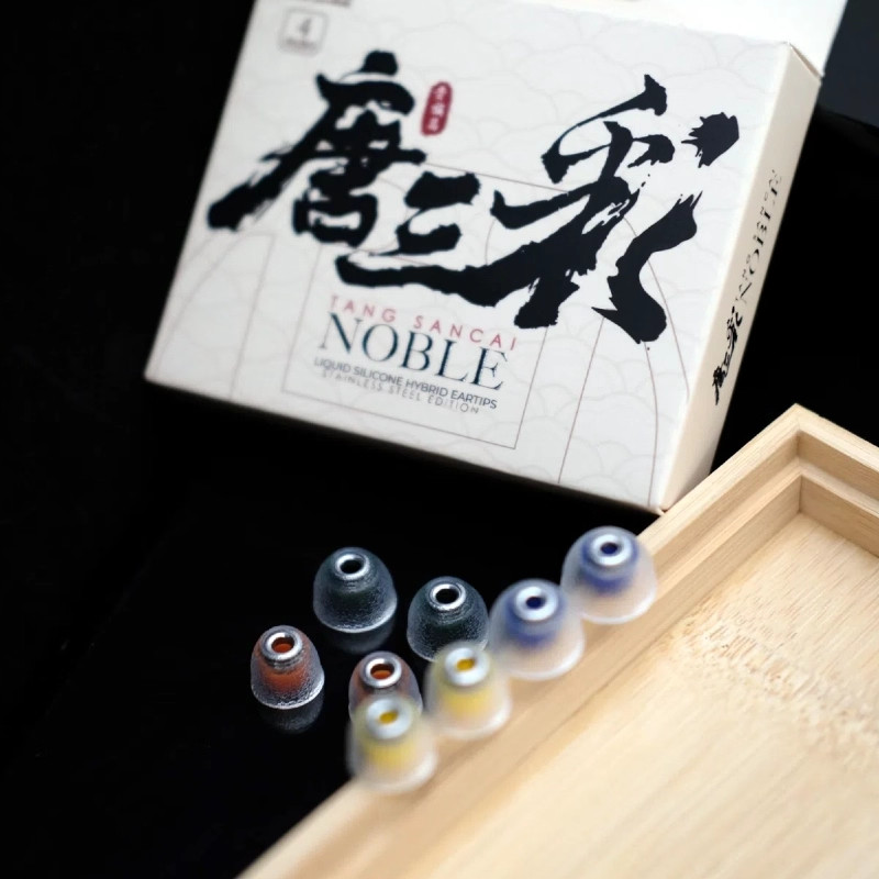 TANGZU TangSancai Noble Edition In Ear Tips Liquid Silicone Stainless ...