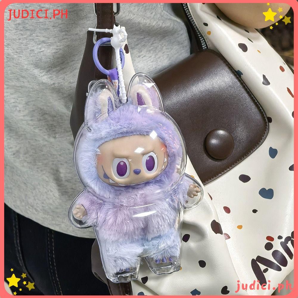 JUDICI Labubu Transparent Protective Cover, POPMART Dust Proof Labubu ...
