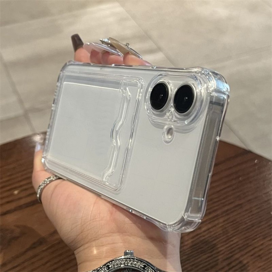 Silicone Card-Hold Phone Case For Xiaomi POCO C85 C65 F6 M6 M5 M4 M3 X7 ...