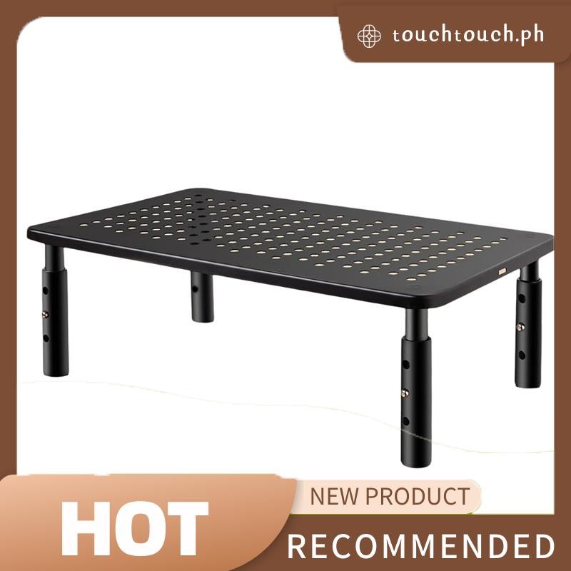 Computer Monitor Stand Desktop Riser 3 Height Adjustable Pc Laptop Tv ...