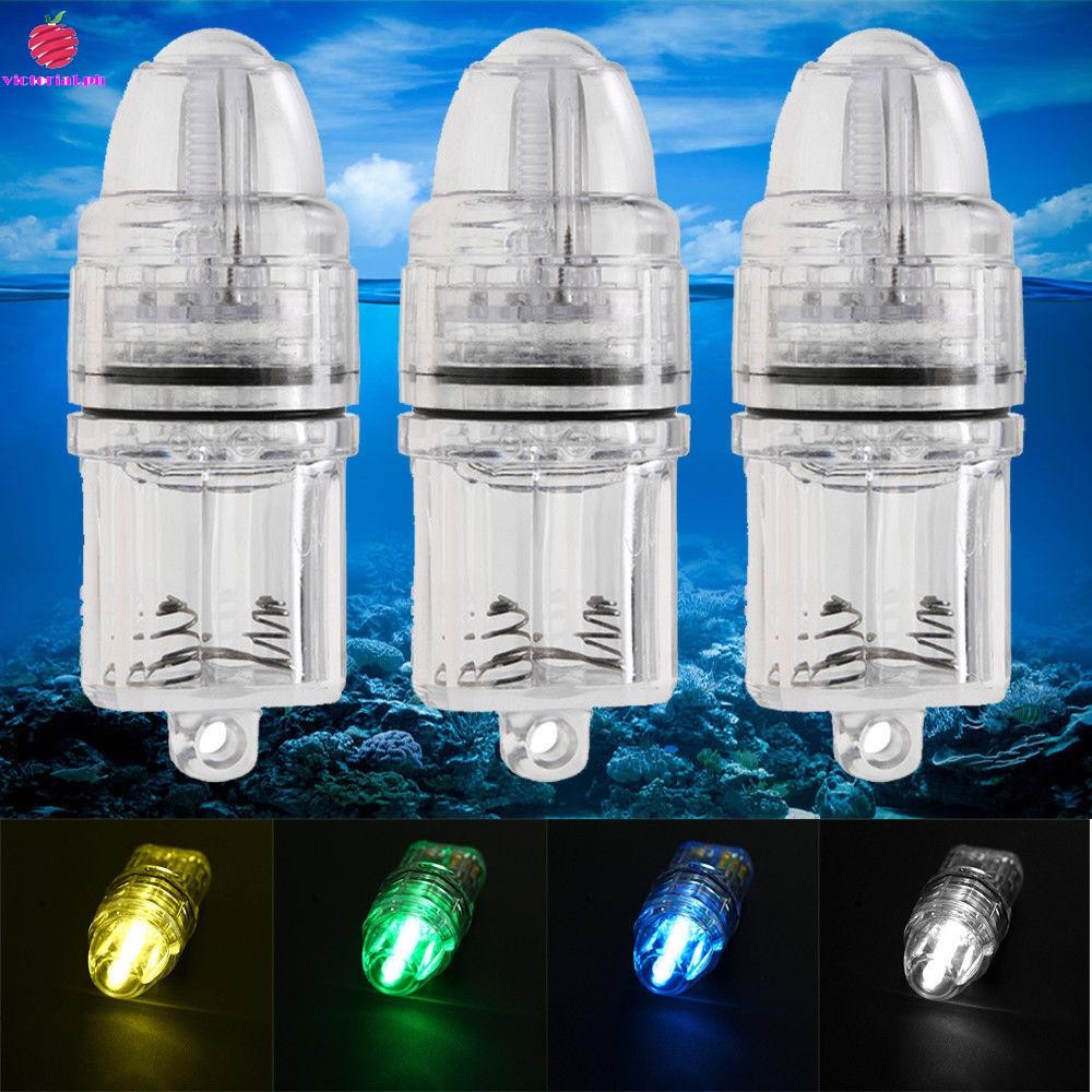 Underwater LED Fishing Flash Light Waterproof Flashing Strobe Fishing ...