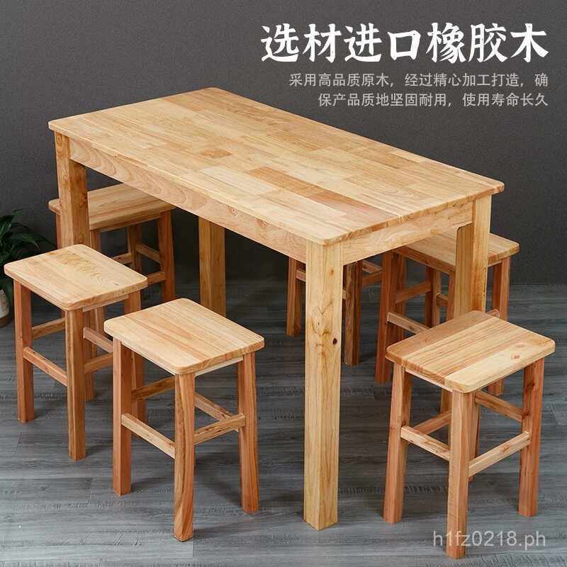 Breakfast Shop Dining Table Noodle Shop Table Rectangular Restaurant ...