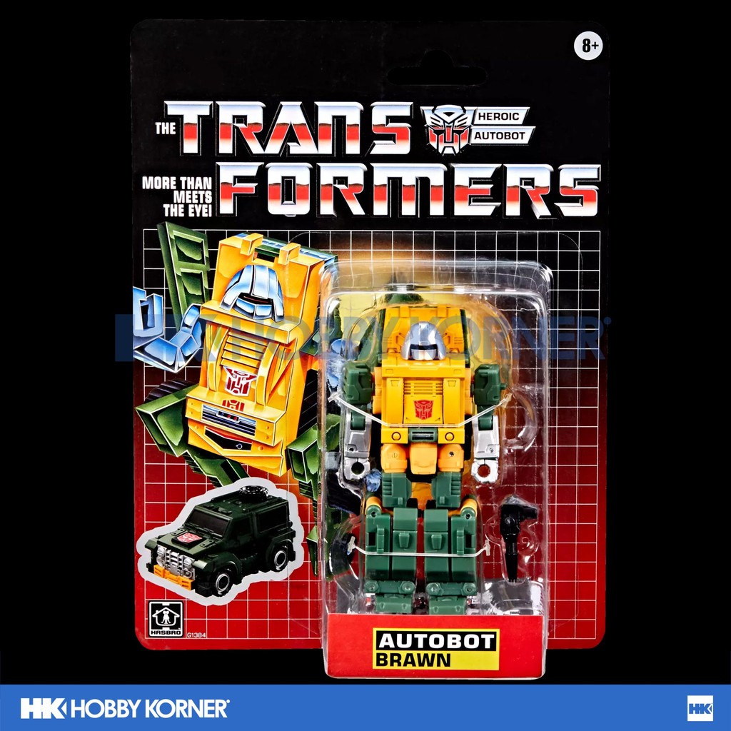 [ETA: 11/2025] (PRE-ORDER) HASBRO G1384 Retro G1 Autobot Brawn | Shopee ...