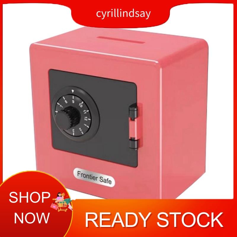 【cyrillindsay】 Rotating Password Bank Money Box Cash Coin Saving Boxes ...