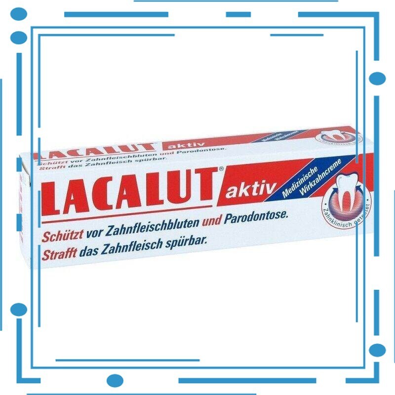 German Lacalut Aktiv Gum Soft Care Toothpaste 100ml Periodontal care ...