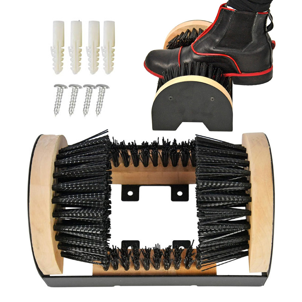 Heavy Duty Boot Scrubber - Mud Cleaning Brush for Entrance & Cafes ...