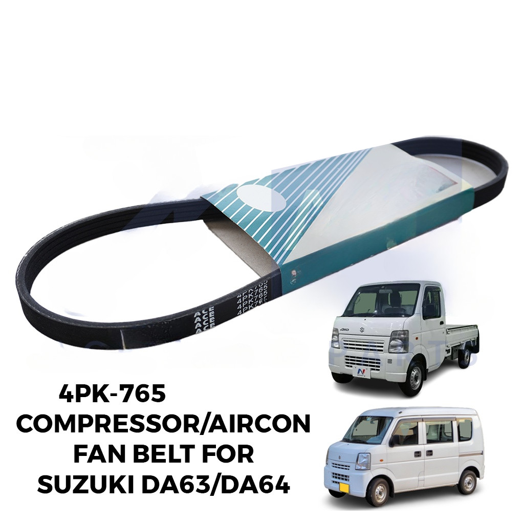 Aircon Fan Belt for Suzuki Transformer DA63T DA64V DA64W 4PK-765 ...