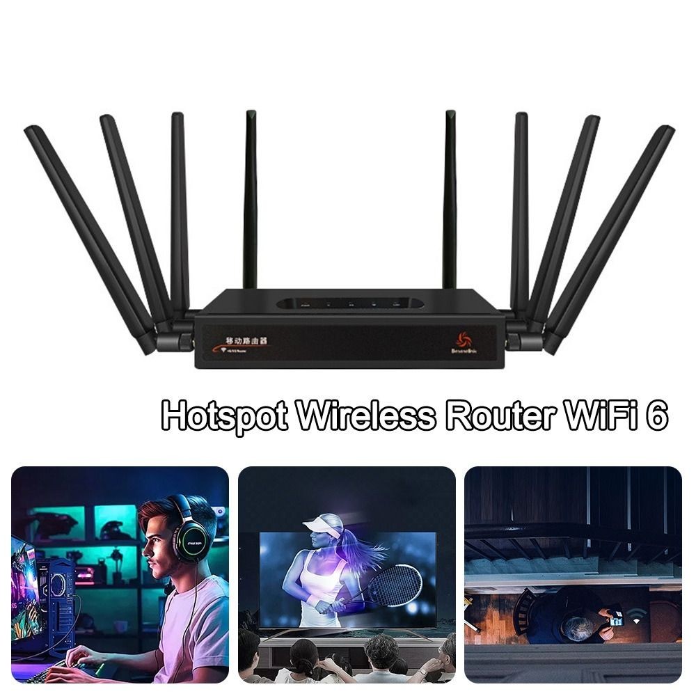 5G CPE Mesh Router Wifi6 Router 5G Wifi Router System Gigabit Dual Mode ...
