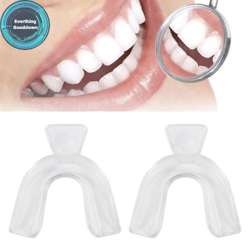 EVERTHING Silicone Mouth Guard Teeth Protector Night Guard Mouth Tray ...