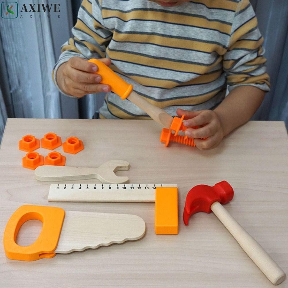 AXIWE Kids Screwdriver Set, Nuts Screw Screw Driver Activities Tools ...